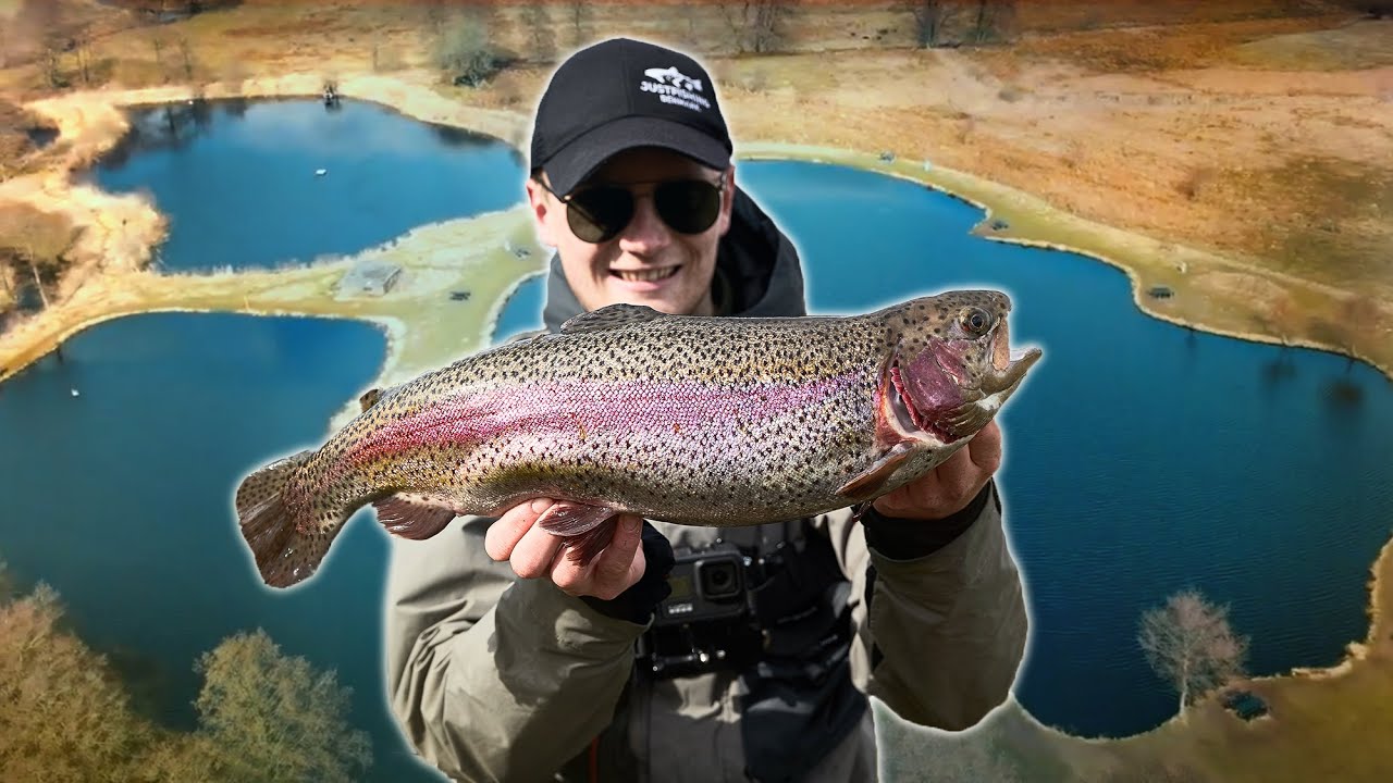 Early Spring Fishing For Rainbow Trout, Lots Of Action! - Can I Catch ...