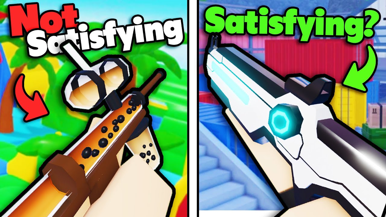 Ranking EVERY GUN in Roblox Rivals by how SATISFYING it is.. - YouTube