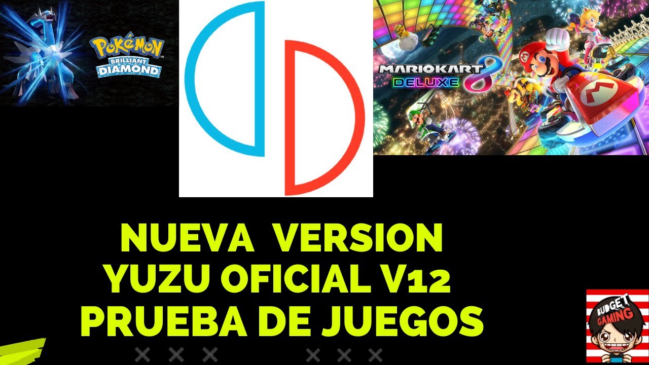 🔥NUEVA VERSION YUZU ANDROID V12 OFICIAL PRUEBA DE MUCHOS JUEGOS EN ...