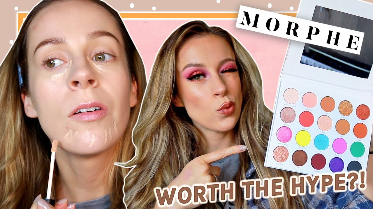 MORPHE... WORTH THE HYPE? 🧐 || FULL FACE OF FIRST IMPRESSIONS - YouTube