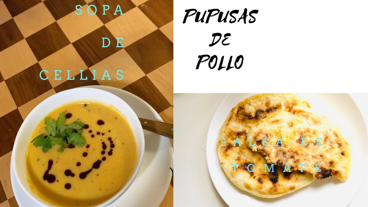 #como hacer pupusas de pollo /sopa de alverjas amarillas #lentejas ...
