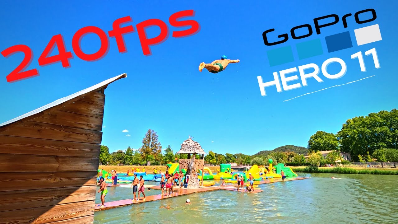 GoPro Hero 11: Crazy WaterSlide Slowmotion! - YouTube