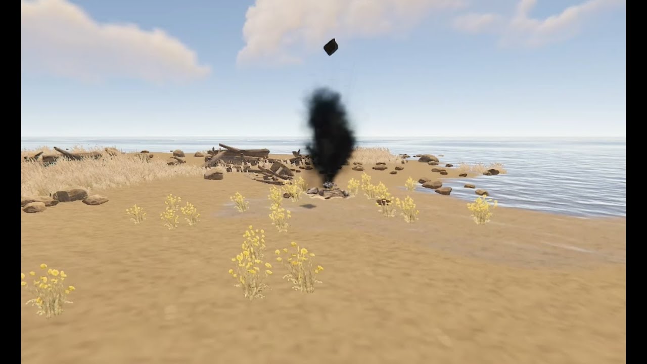 【Rust】Survey Charge（地質調査爆薬と個人掘削機設置）の使用例【BaburyServer】 - YouTube