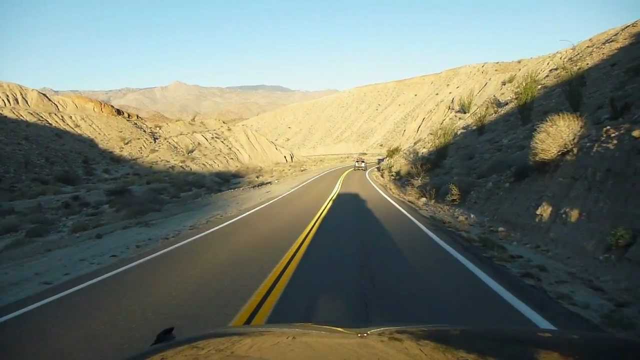 Sweeny Pass Rd / County Hwy S2 San Diego County California - YouTube