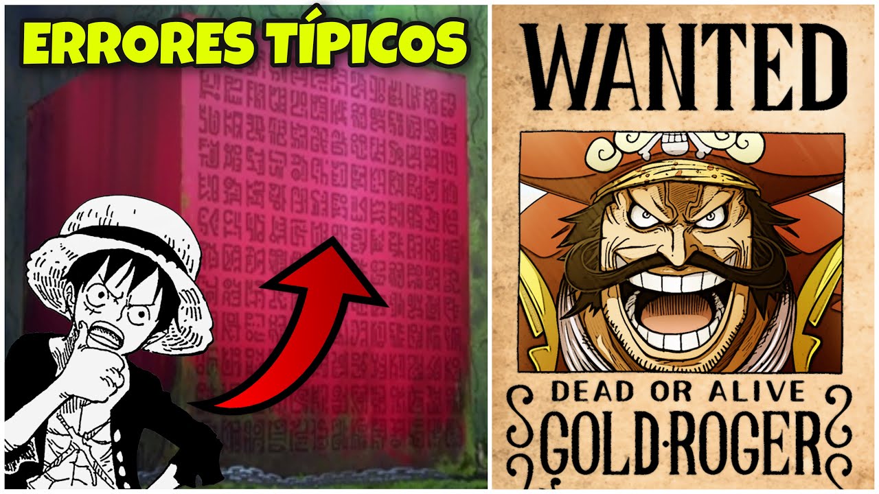 ERRORES COMUNES AL VER ONE PIECE - Análisis de One Piece - YouTube