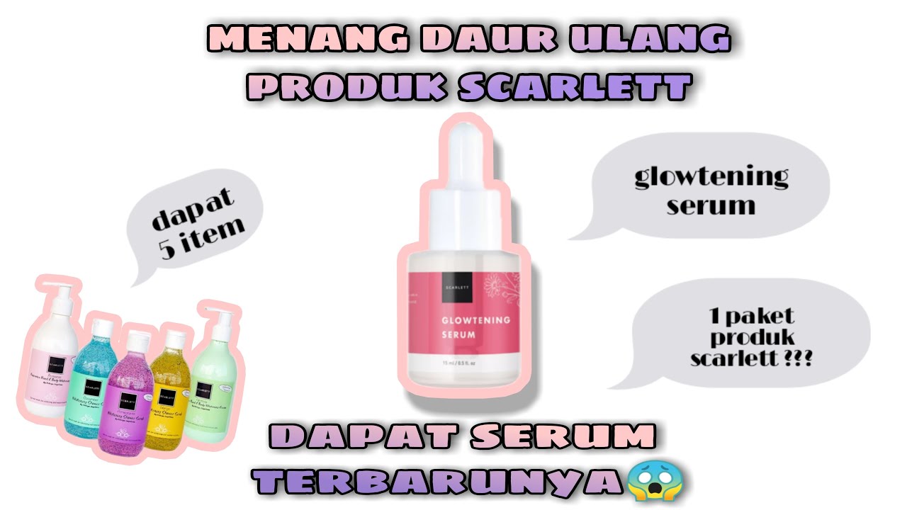 MENANG MINI GAMES DAUR ULANG SCARLETT ???!!! - YouTube