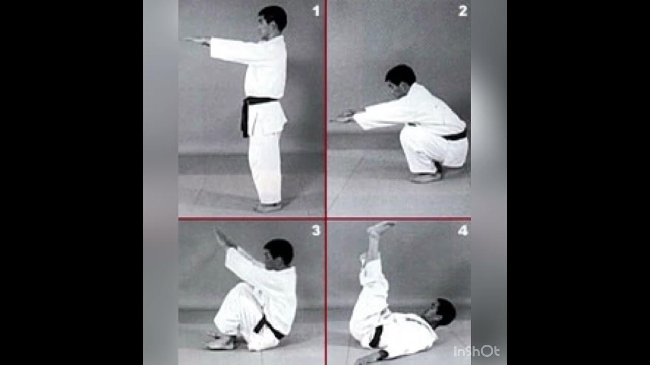 Caída hacia atrás en judo (Ushiro Ukemi) - YouTube