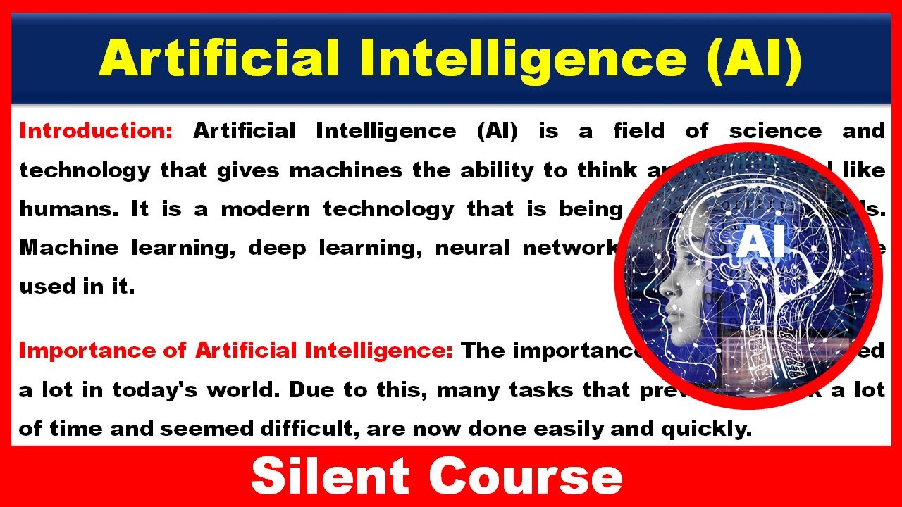 Essay on Artificial Intelligence | Artificial Intelligence Essay ...