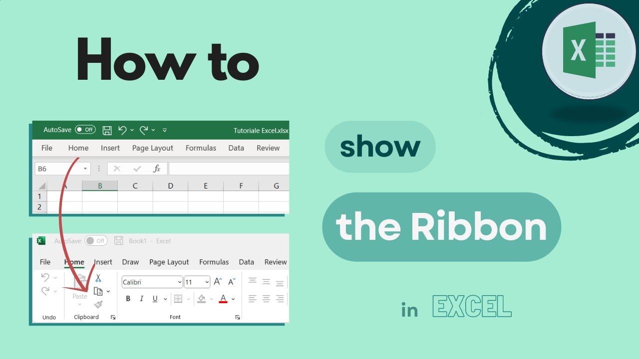 How To Unhide The Menus Ribbon In Excel YouTube how-to-unhide-the-menus-ribbon-in-excel-youtube