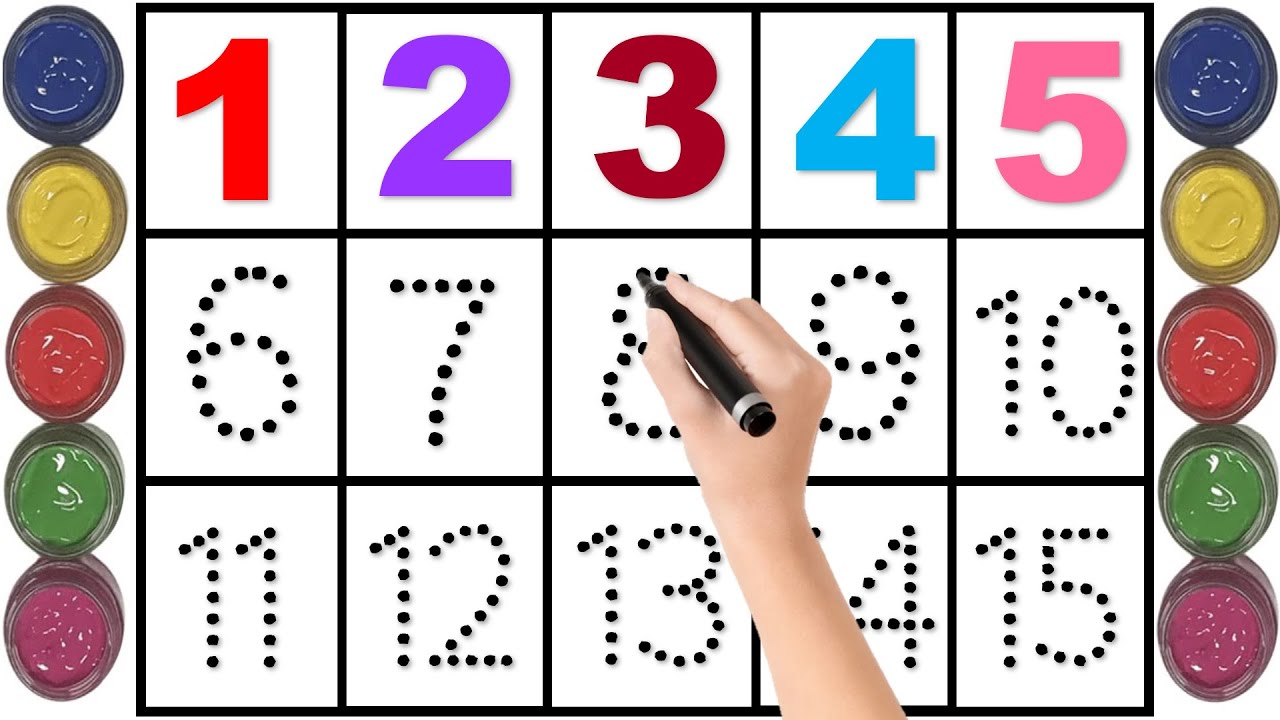 123 Counting, Learn To Count, Kid Rhymes, 1 To 100 Counting, 123 Song ...