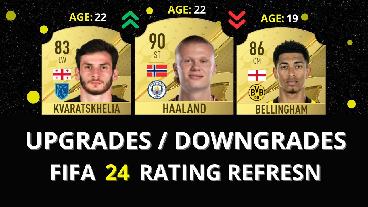 FIFA 24 (EA SPORTS FC) | BIGGEST RATING UPGRADES & DOWNGRADES! 😱🔥 | FT ...