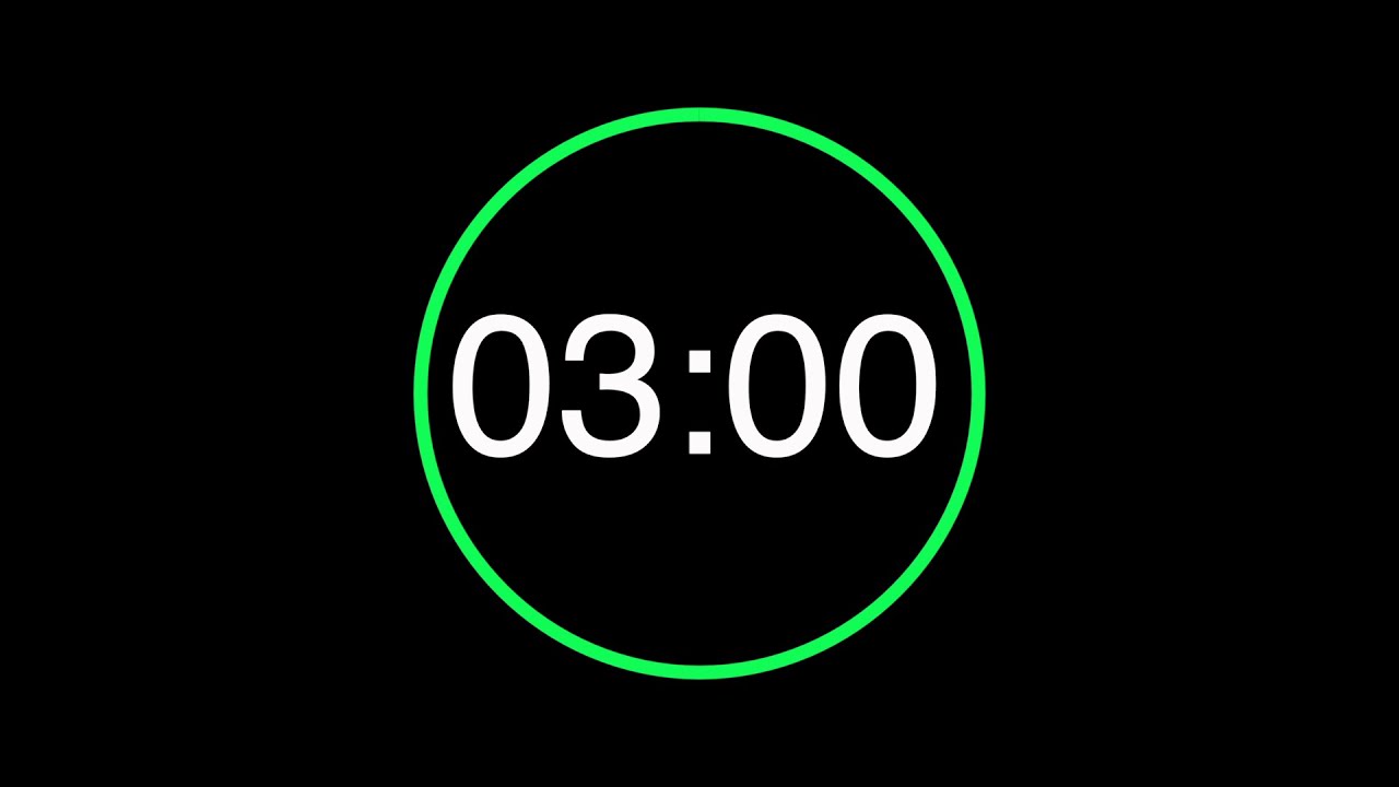 3 Minute Timer - YouTube