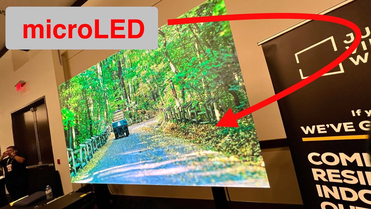 Just Video Walls Micro LED Panels - microLED - YouTube