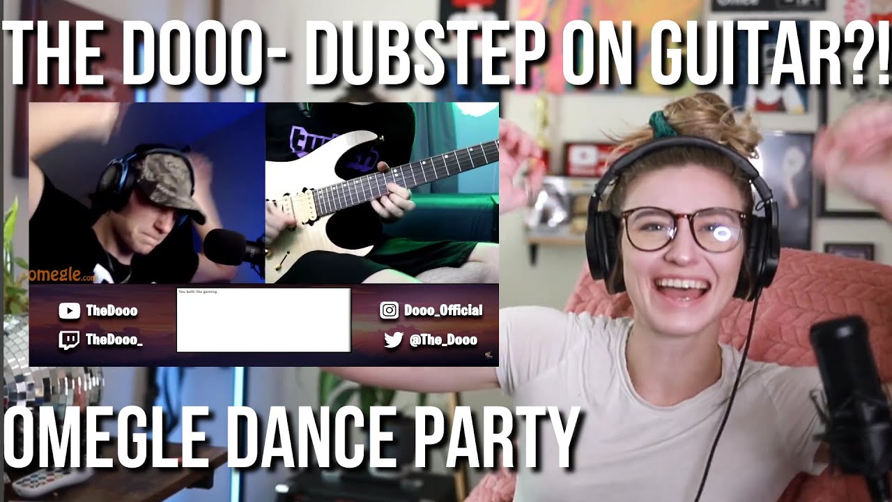 The Dooo plays DUBSTEP on GUITAR?! (REACTION) - YouTube