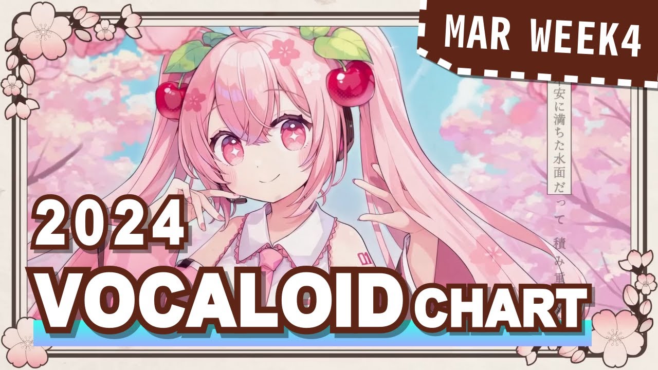 VOCALOID SONGS CHART | MARCH 2024 (WEEK 4) - YouTube