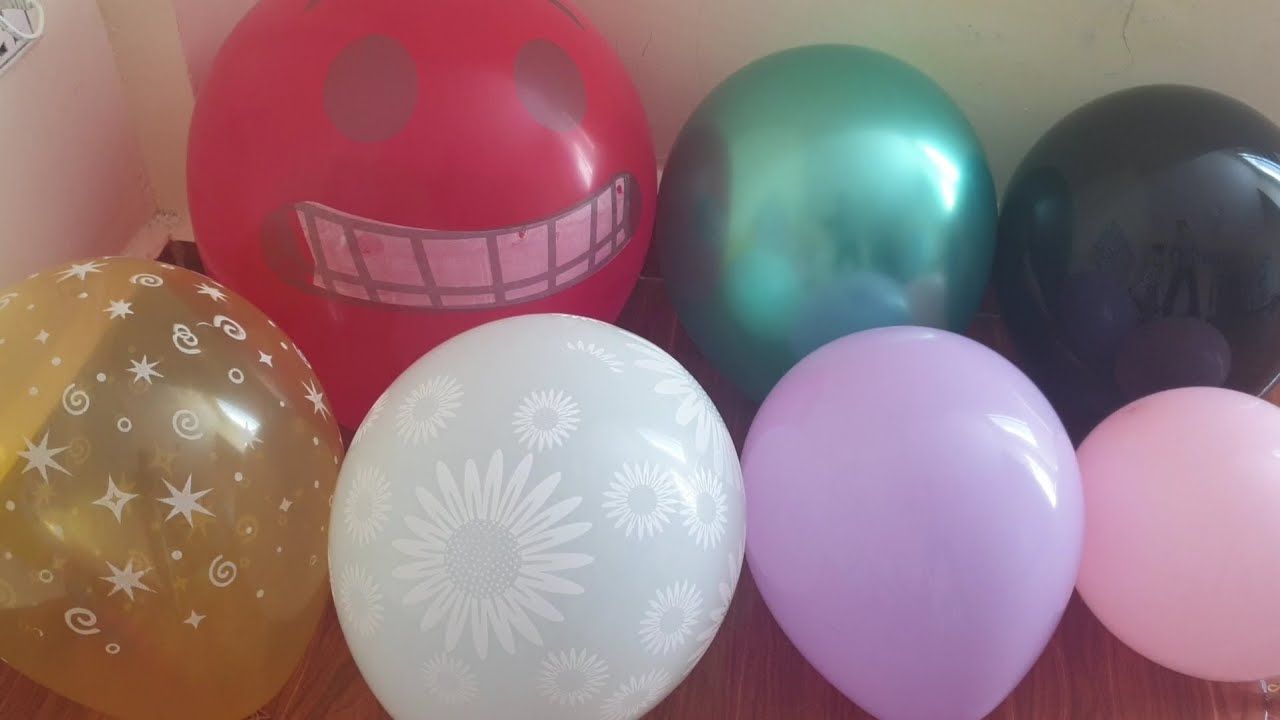 Blow Big And Small Balloon - YouTube