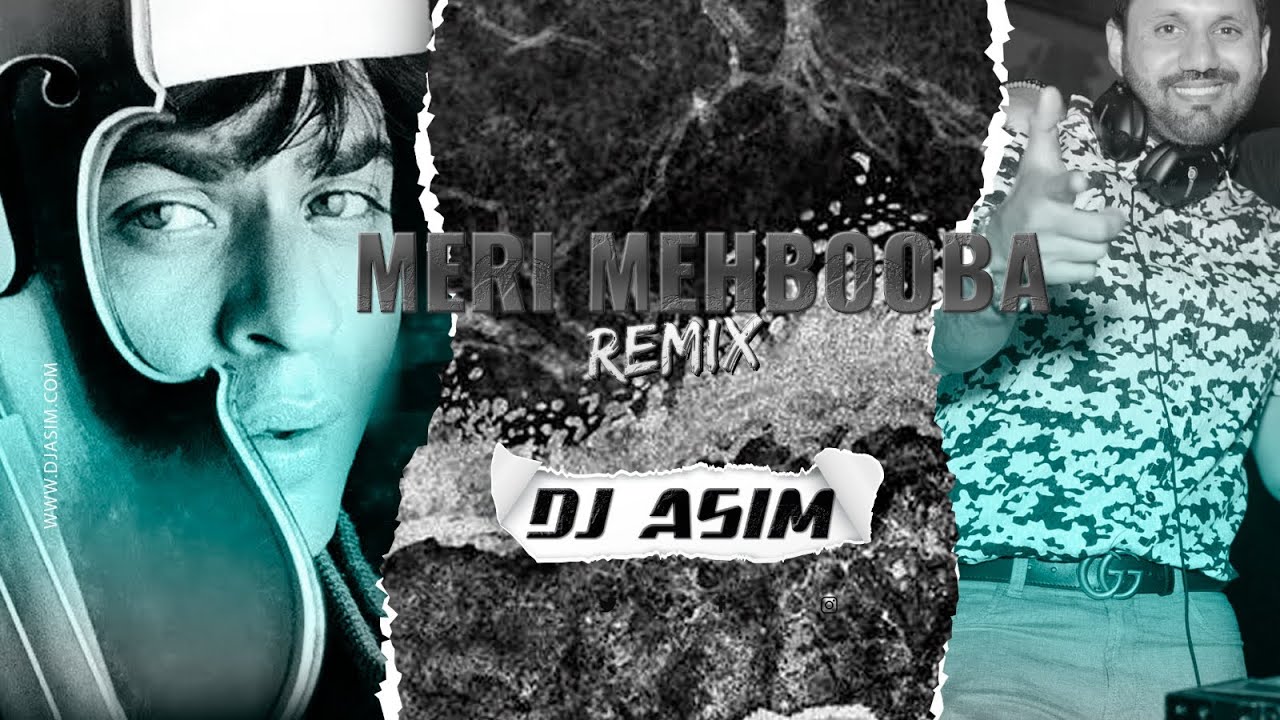 MERI MEHBOOBA REMIX |DJ ASIM | PARDES | HD 1080p - YouTube