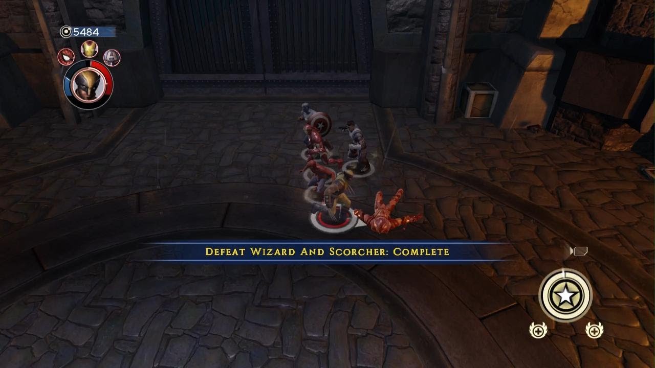 Marvel Ultimate Alliance 2_Scorcher to defeated a wizard - YouTube