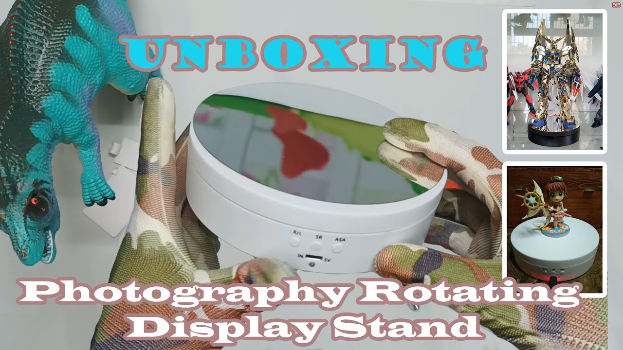Rotating Display Stand Unboxing - YouTube