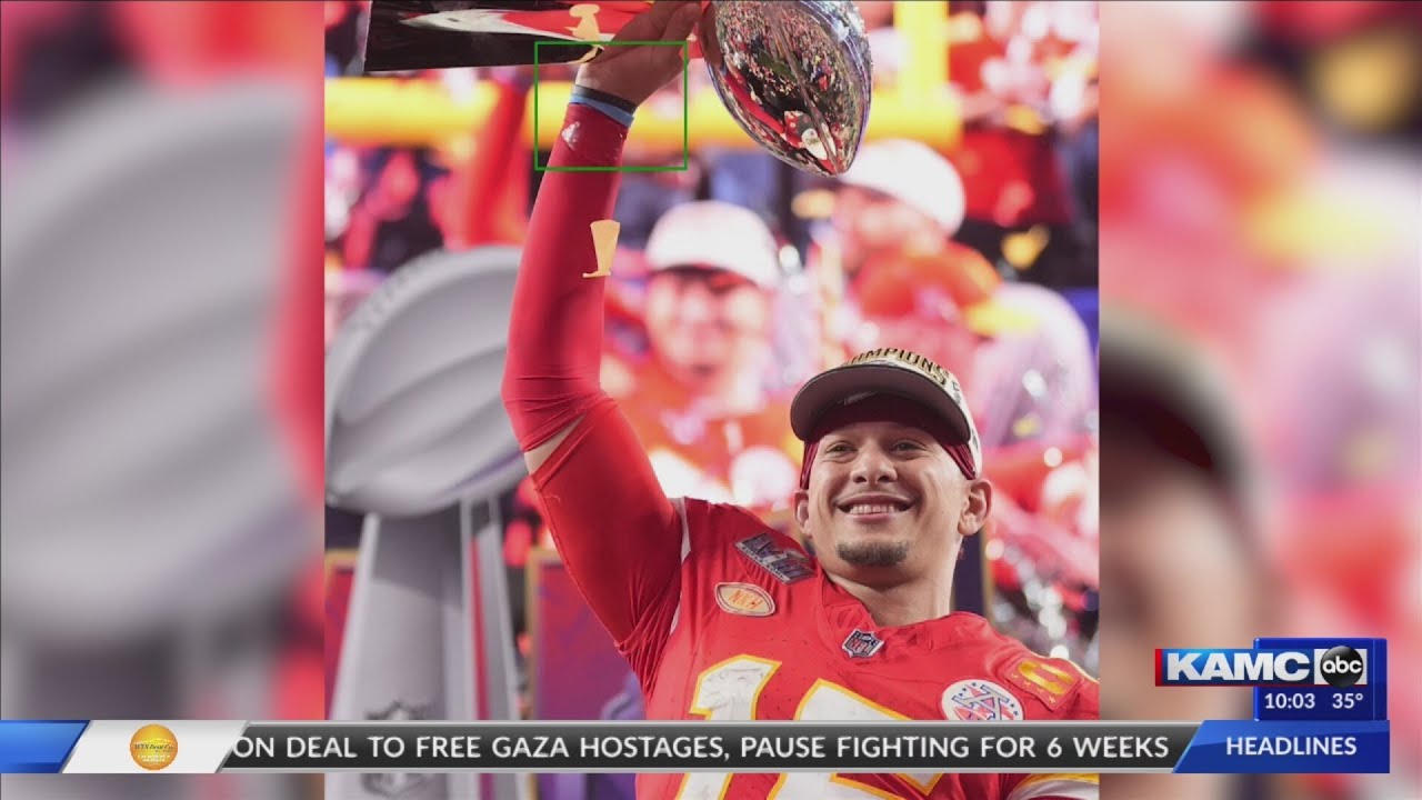 Mahomes sports 'Team Luke' bracelet in Super Bowl LVIII, continues to ...