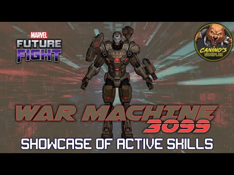 New abilities of War Machine 3099 (Future Fight) - YouTube