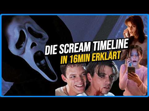 Die TIMELINE von SCREAM & GHOSTFACE | ALLE Scream Filme KURZ erklärt