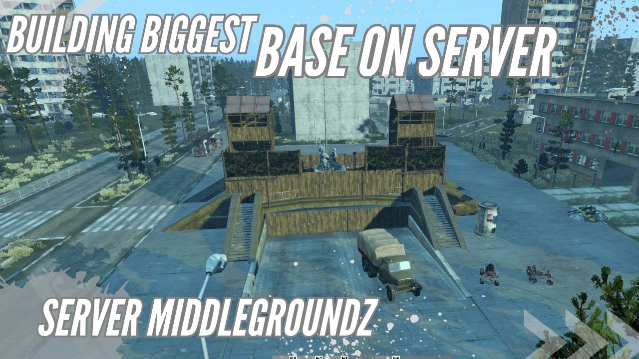 Building biggest base on server | Server MiddleGroundZ - YouTube