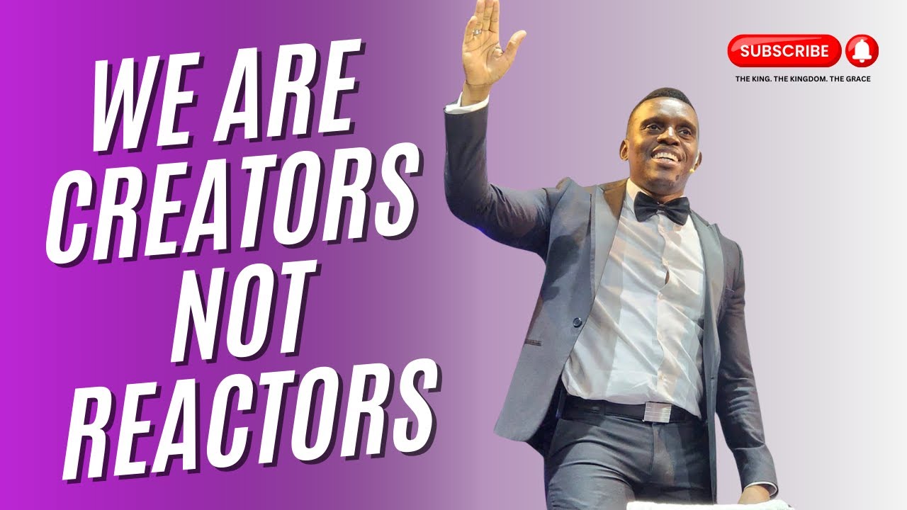 WE ARE CREATORS,NOT REACTORS|PASTOR WELLINGTON DHLAMINI - YouTube