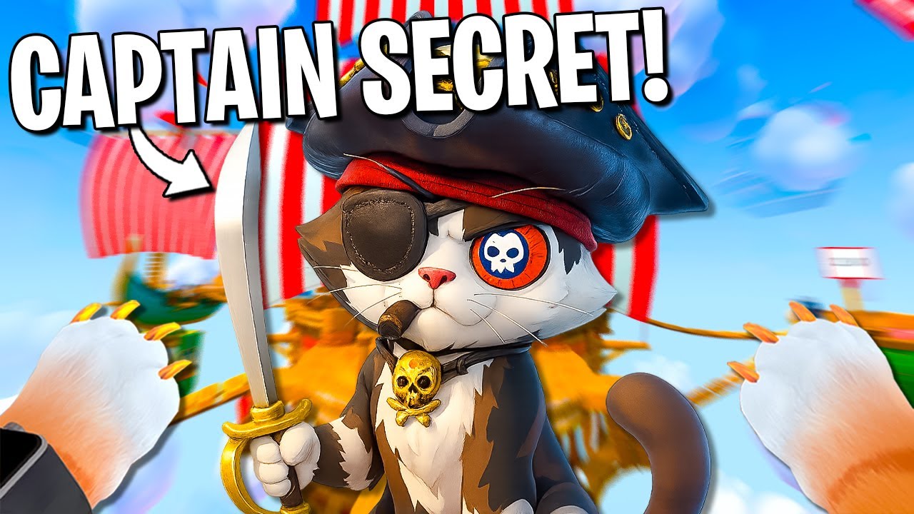 NEW CAT PIRATE CAPTAIN has a SECRET! (I am Cat VR Multiplayer) - YouTube