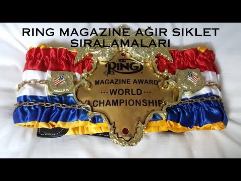 Ring Magazine Ağır Sıklet Top 10 Sıralamaları