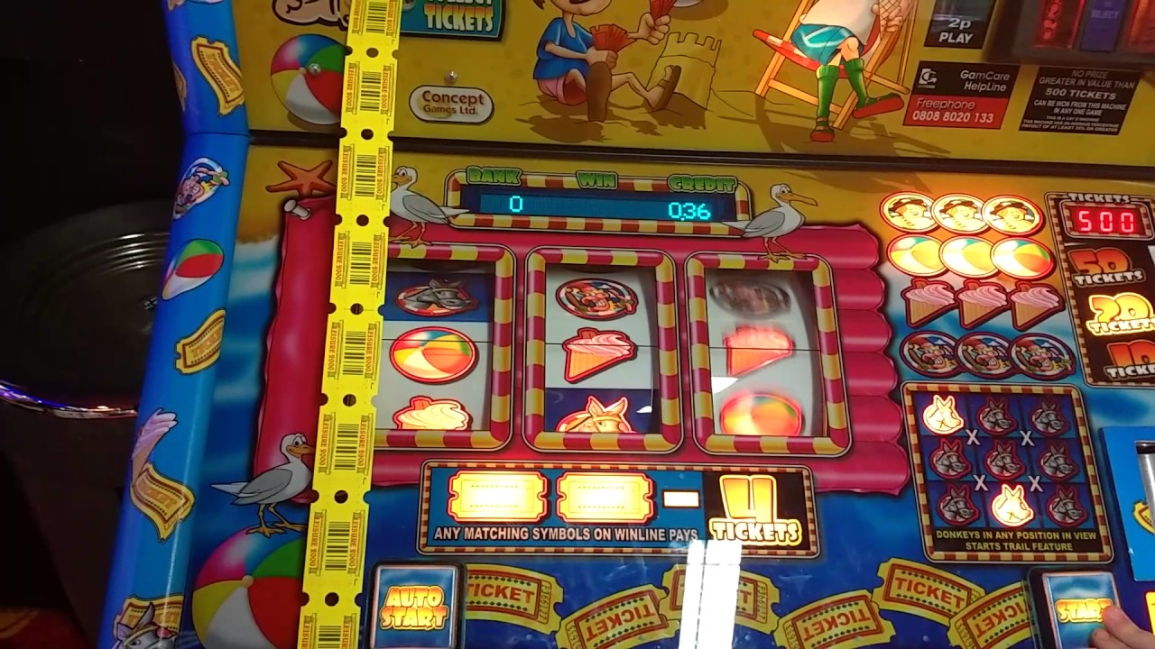 TICKETY BOO ticket fruit machine.ALFIEBOSS 90p challenge!!! - YouTube