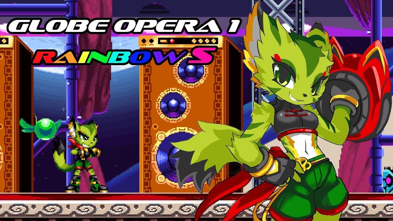 Freedom Planet 2 | Globe Opera 1 - Carol [Rainbow S] - YouTube