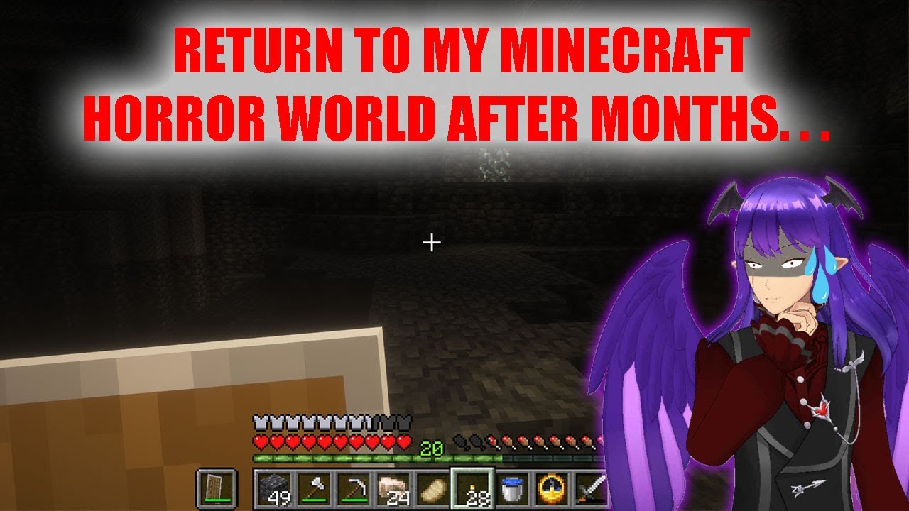 Returning to my Minecraft horror world after Months. . . I still hate ...