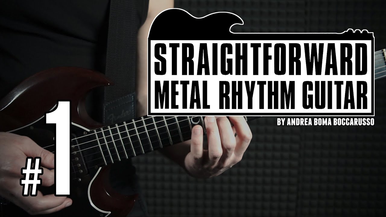 METAL GUITAR COURSE – ep 1 – Hand Positioning / Tuning / Basic Amp ...