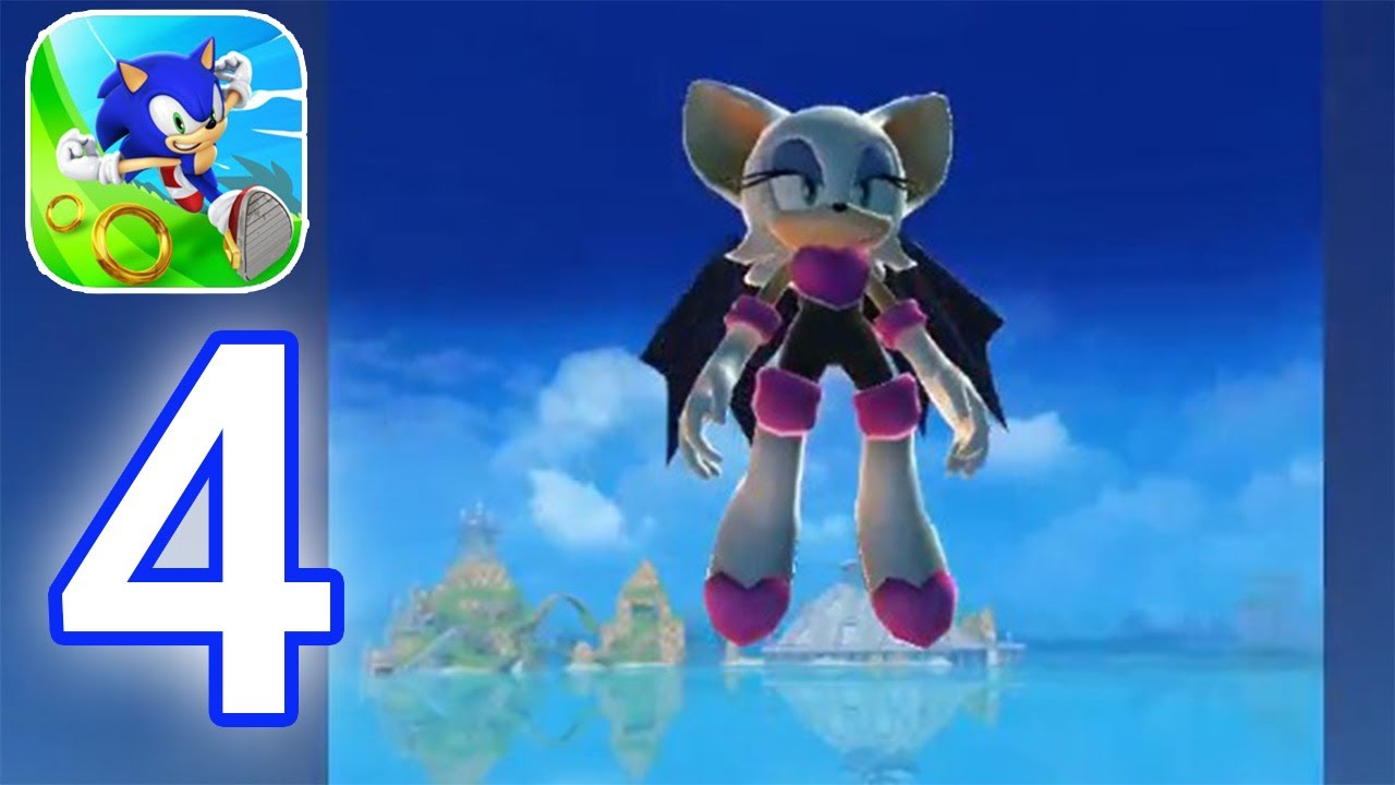 Sonic Dash - Gameplay Walkthrough Part 4 - Rouge The Bat (iOS, Android ...