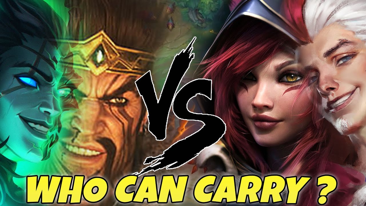 XAYAH AND RAKAN VS DRAVEN AND THRESH CHALLENGER GAMEPLAY IN CHINA ...