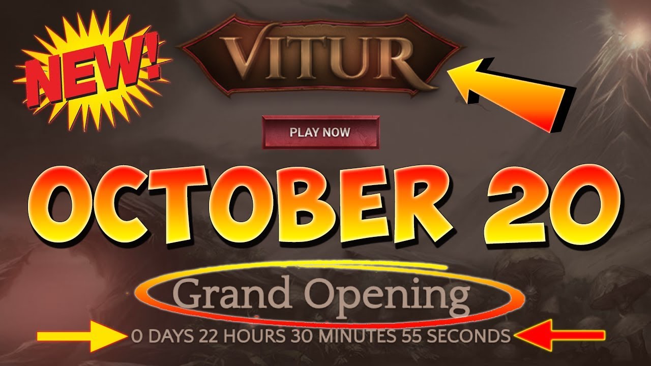 *NEW SERVER ALERT* : Vitur RSPS Releases TODAY 5PM EST (HUGE ...