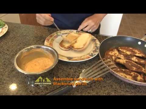 Blackened Perch Sandwiches - YouTube