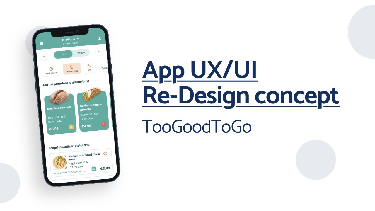 Too Good To Go - App Redesign Concept UX/UI - YouTube