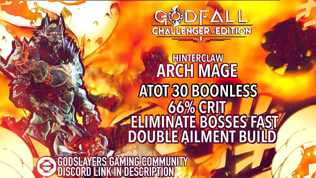 GODFALL / ARCH MAGE HINTERCLAW / FULL DETAILS AND BREAKDOWN - YouTube