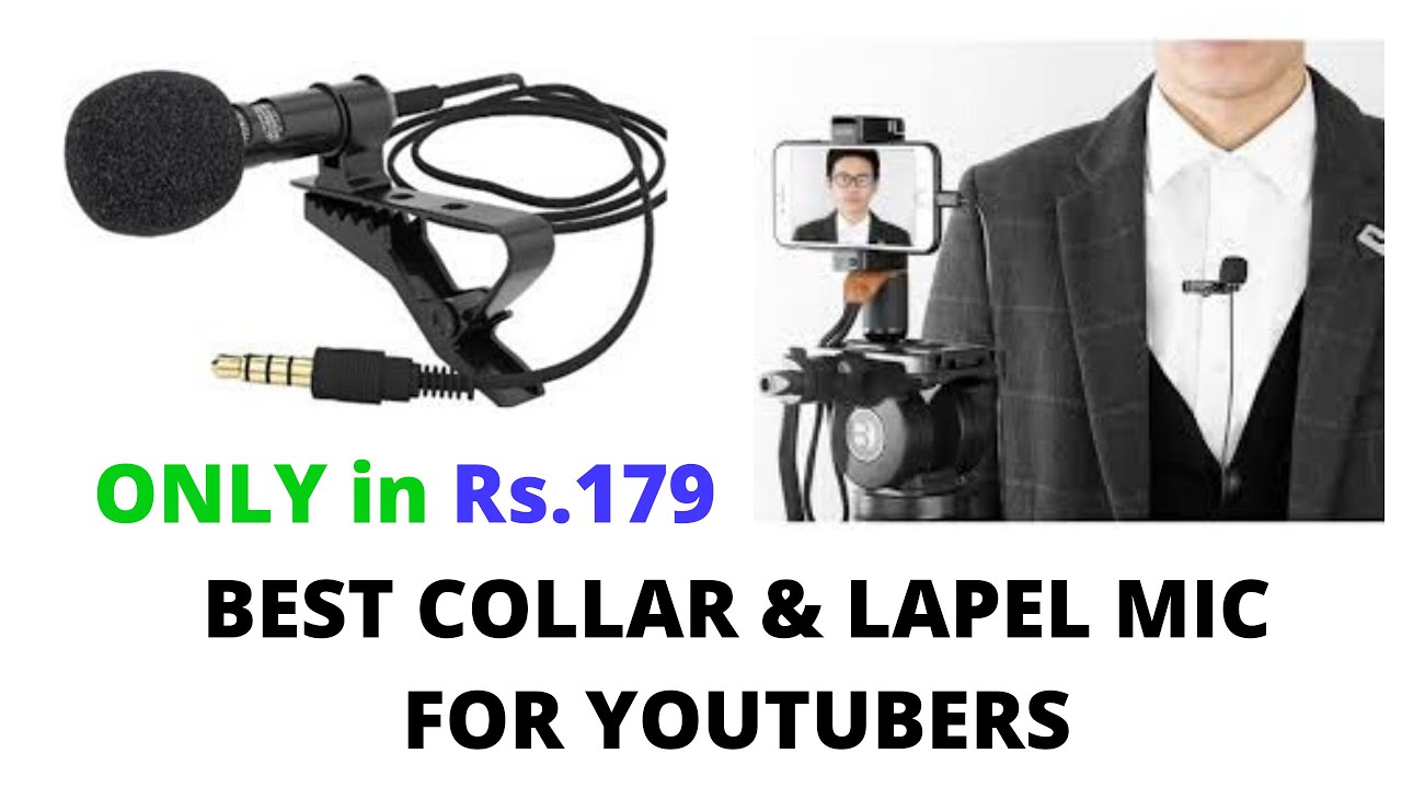 Best Collar Mic for YouTubers in Budget | Collar & Lapel Mic Unboxing ...