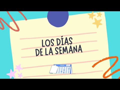 Los Días de La Semana | Days of the Week in Spanish Song - YouTube