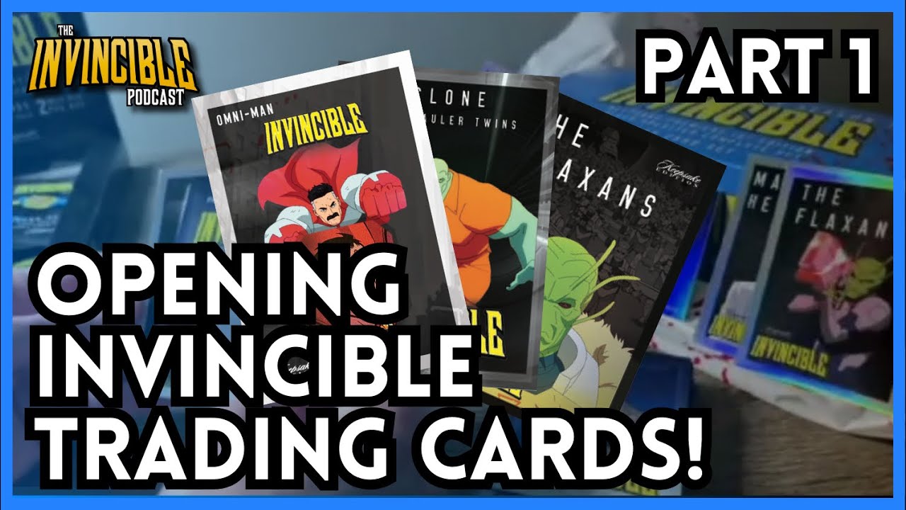Opening Invincible Trading Cards! Part 1 - YouTube