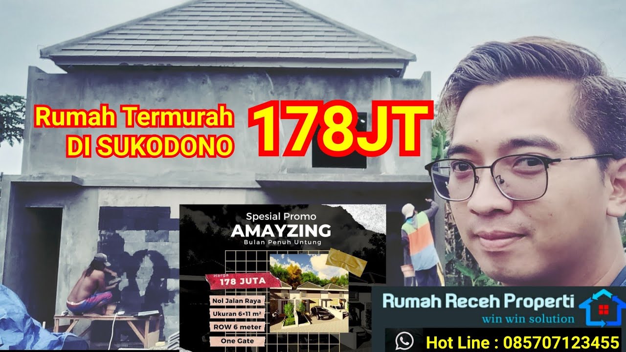 Rumah Paling Murah Sesidoarjo || GOLDEN RAYA SURUH 178JUTA - YouTube