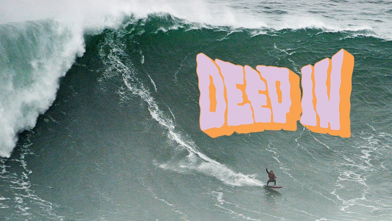 DEEP IN | Historic swell at Nazaré with Pierre Rollet - YouTube