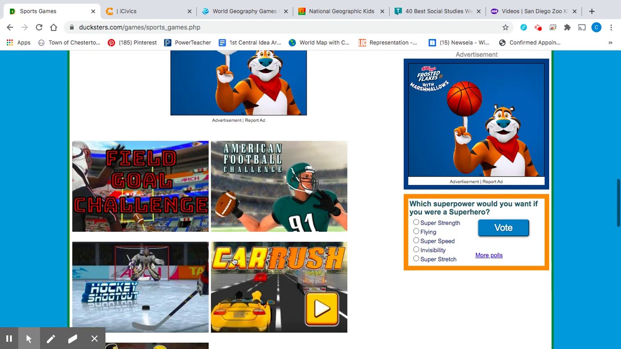 Social Studies/Science Video 26 Ducksters Fun Website with Games - YouTube