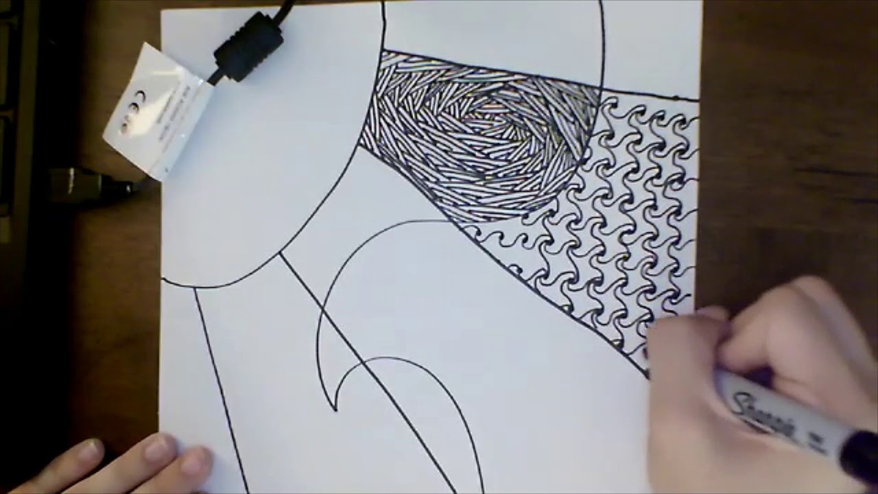 Zentangle: Quick Demo! - YouTube