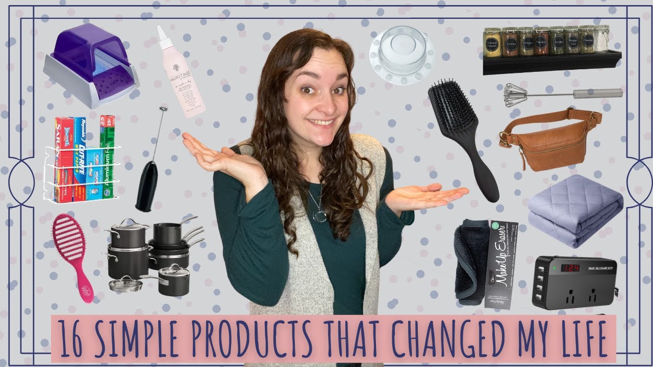 16 SIMPLE PRODUCTS THAT CHANGED MY LIFE // inexpensive products that I ...