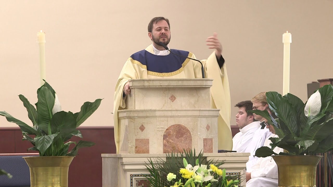 2020 Easter Homily | Father Richard Osborn - YouTube