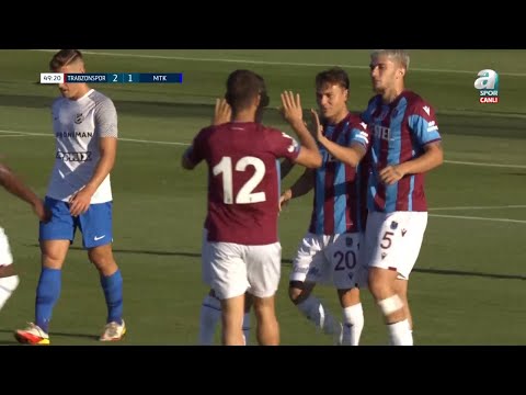GOL Yusuf Erdogan Trabzonspor 2-1 MTK Budapeşte (Hazırlık Maçı) 14.07.2022